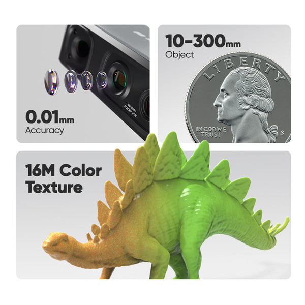 Atome3D.com - 3DMakerpro - Seal Scanner 3D avec une précision de 0,01 mm