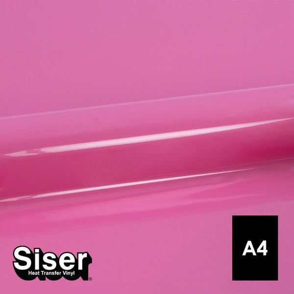 Atome3D.com - Siser - Basic Flex | (A0074) Rose | Feuille A4 20 x 30 cm