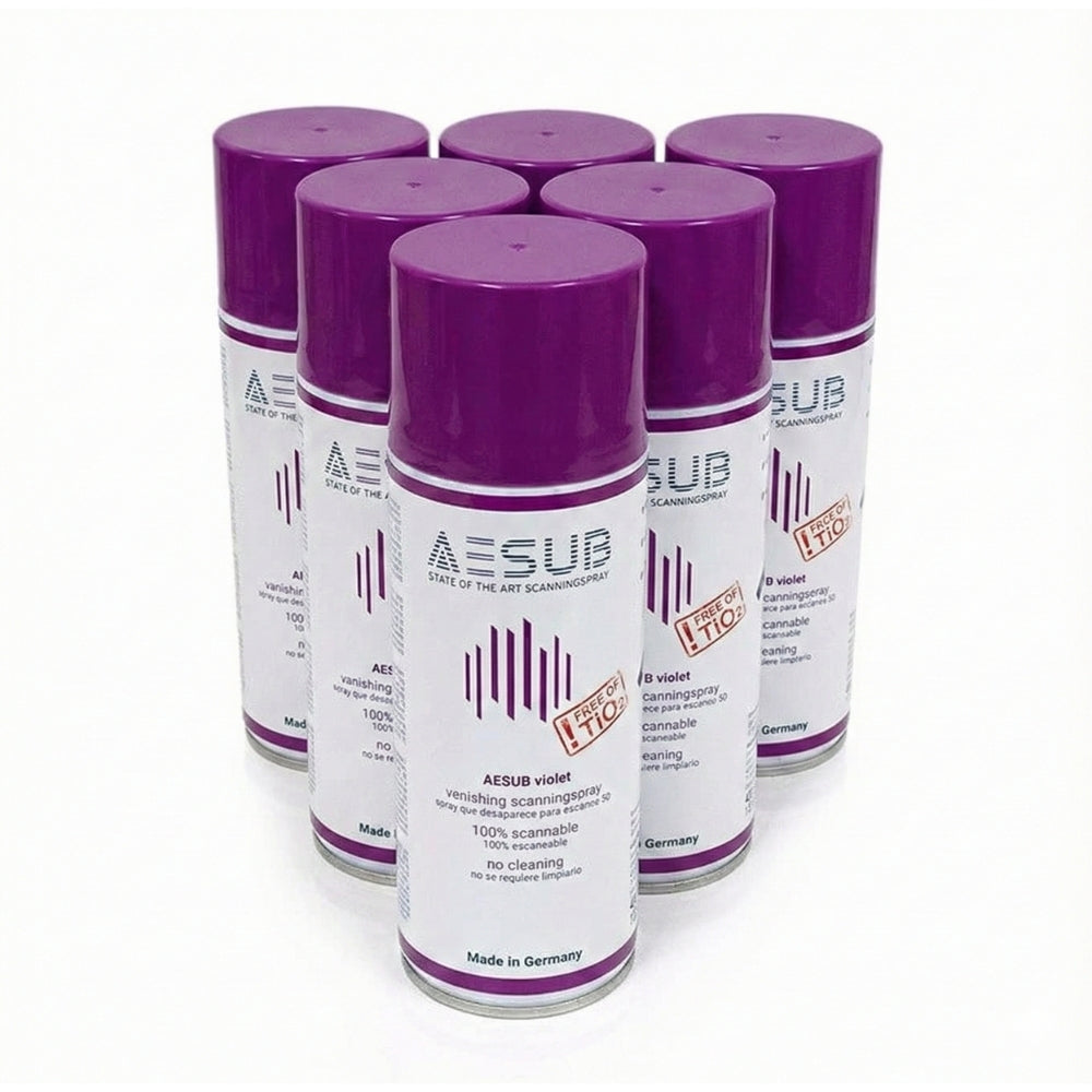 Atome3D.com - AESUB - Pack de 6 Spray Matifiant 400 ml - Violet