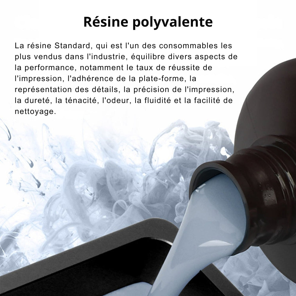 Atome3D.com - Pack Antinsky - 6x Standard Resin - Gris (Gray) - 1 kg