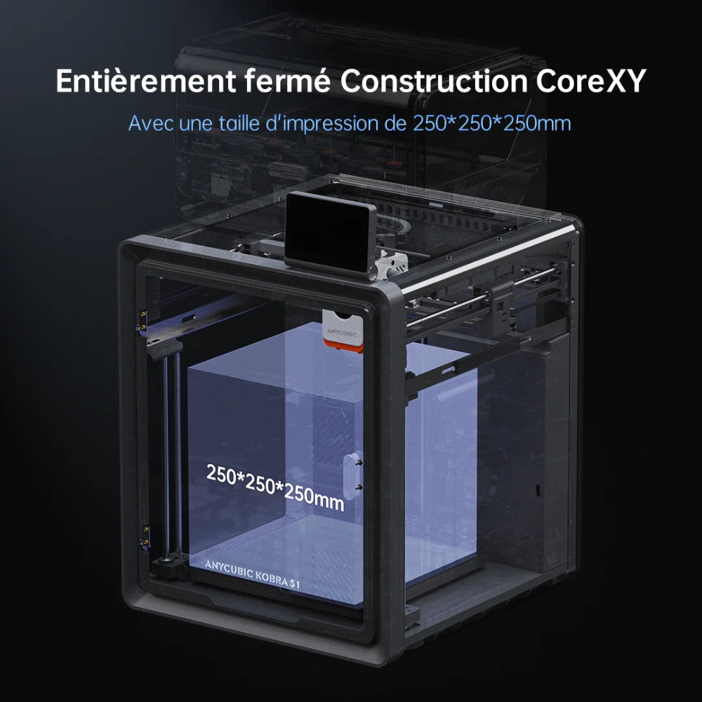 Atome3D.com - Anycubic - Kobra S1 Combo - Imprimante 3D Fermée avec un ...