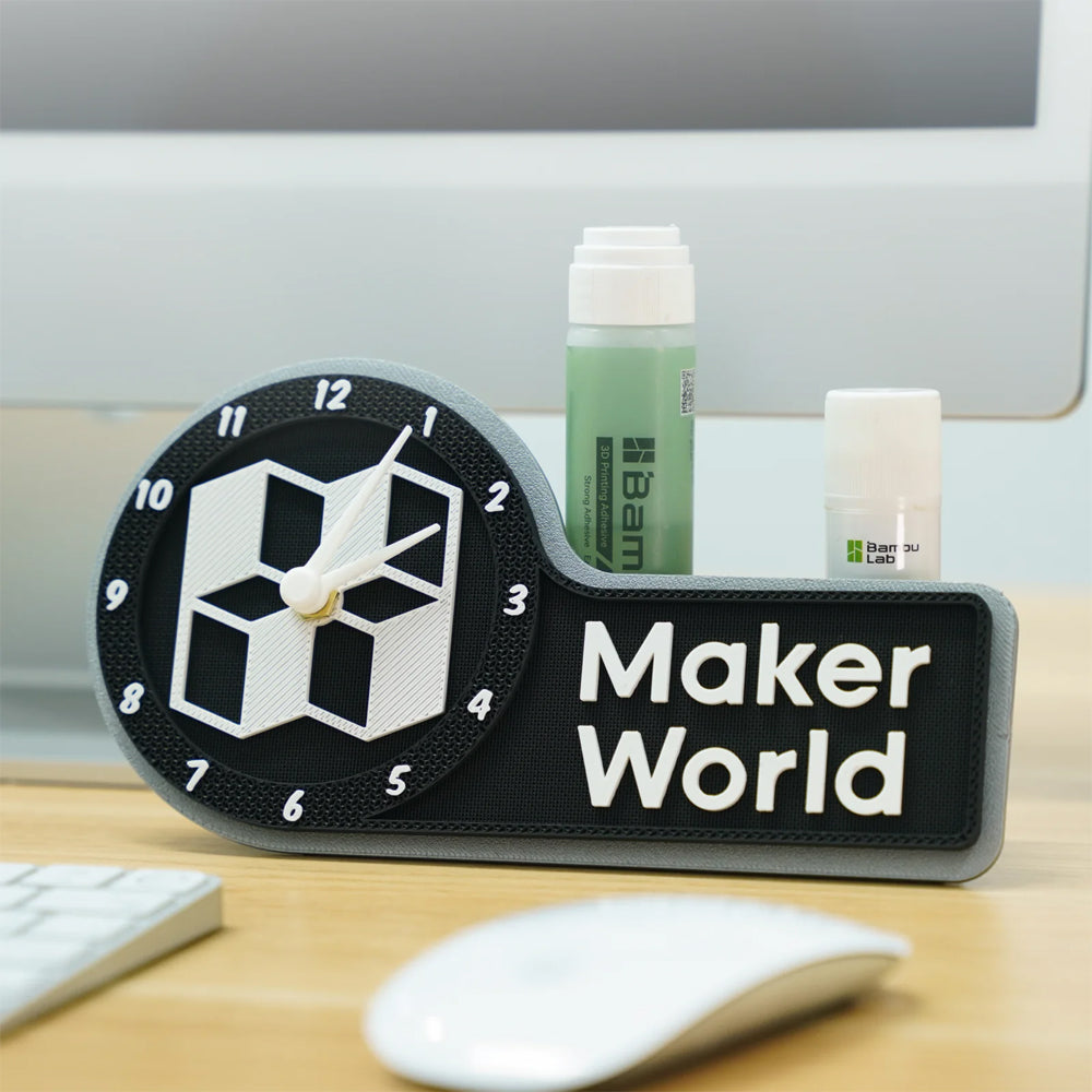 Atome3D.com - Bambu Lab - Kit pour Fabriquer une Horloge (Clock ...