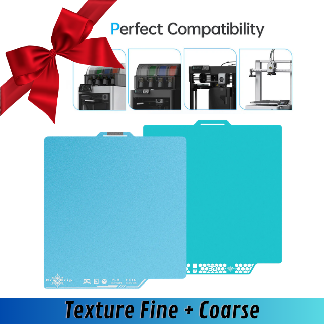 Atome3D.com - Biqu - Pack Panda BuildPlate CryoGrip Pro (Fine & Coarse ...