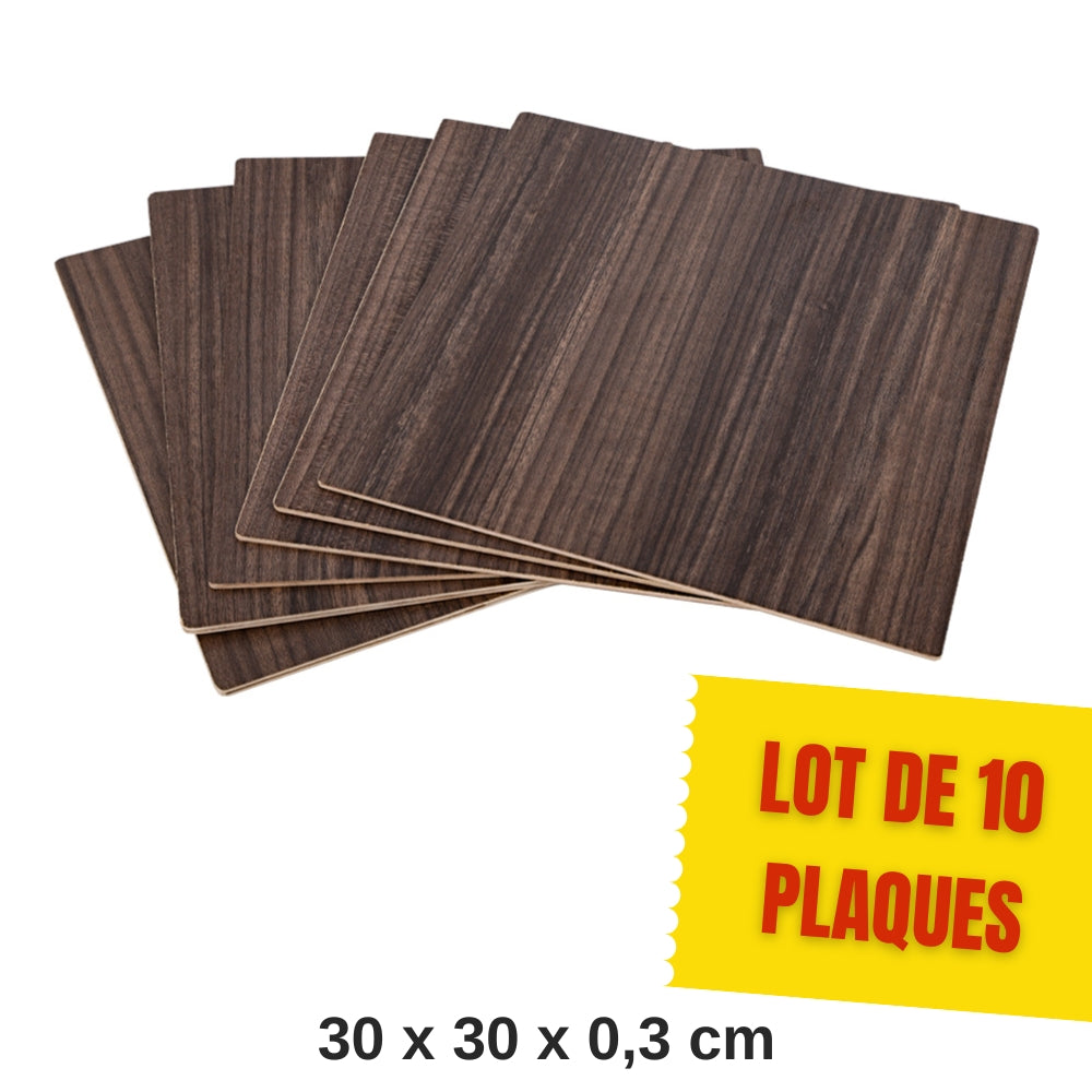 Atome3D.com - Creality - 10 Plaques de Contreplaqué de Noyer (Walnut ...