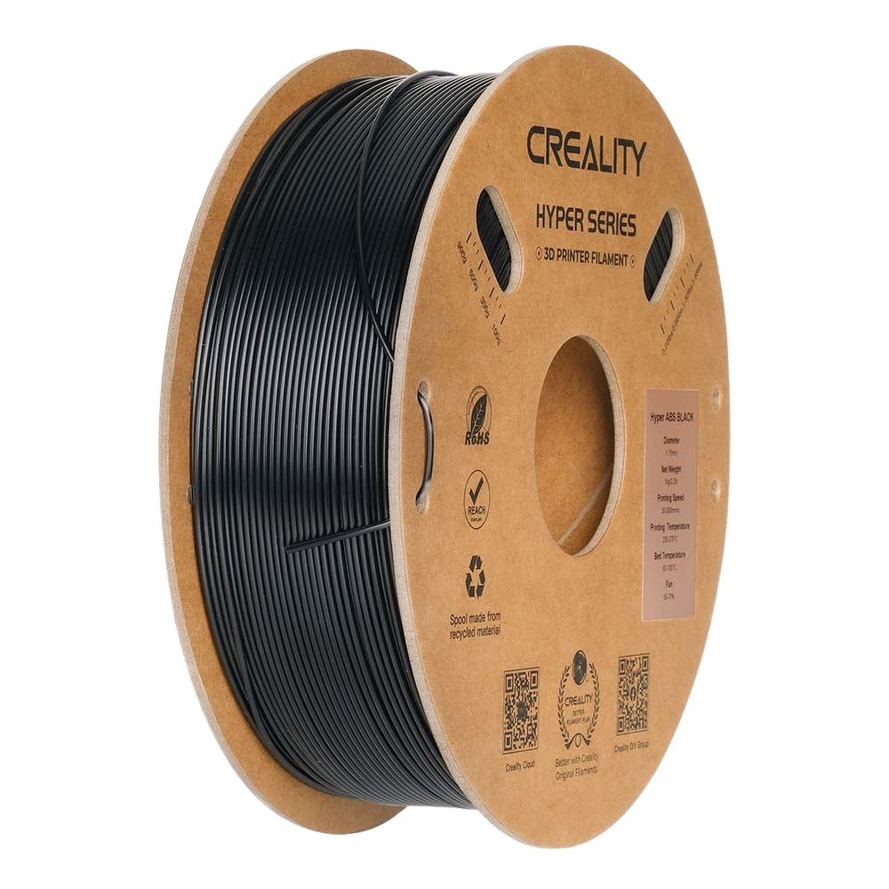 Atome3D.com - Creality - Hyper ABS - Noir (Black) - 1,75 mm - 1 kg