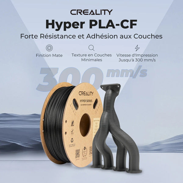 Atome3D.com - Creality - Hyper PLA-CF - Jaune Grisâtre (Greyish Yellow ...