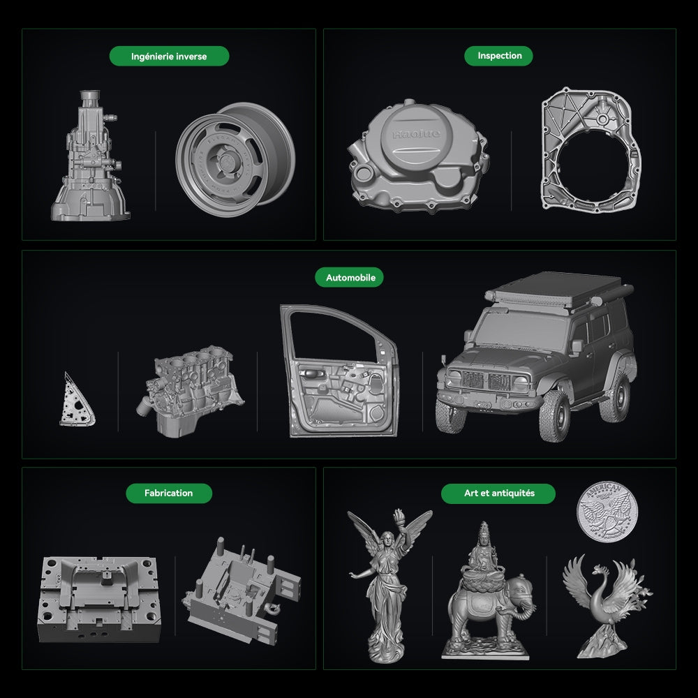 Atome3D.com - Creality - Raptor X avec ScanBridge - Scanner Hybride ...