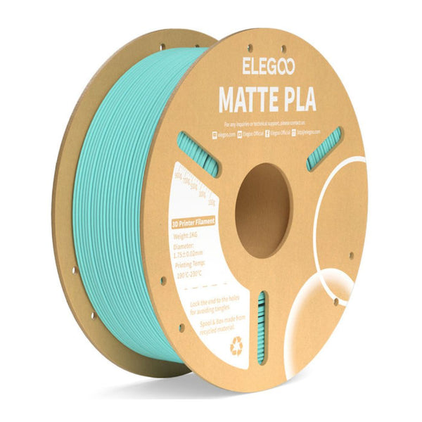 Atome3D.com - Elegoo Matte PLA | Vert Sarcelle 1 kg