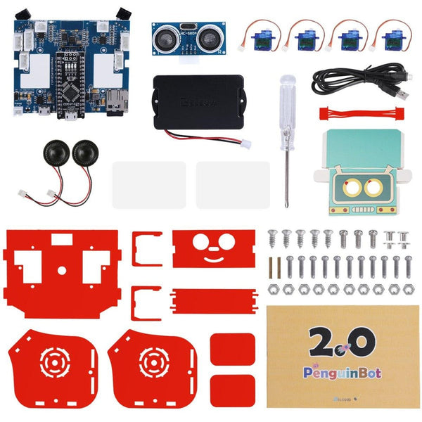 Atome3D.com - 🤖 ELEGOO - Penguin Bot Kit Robot pour Projet Arduino ...