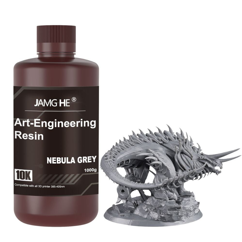 Atome3D.com - Jamg He - Résine UV Art Engineering 10k - Gris Nébuleux ...