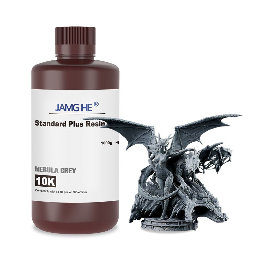 Atome3D.com - Jamg He - Résine UV Standard Plus 10k - Gris Nébuleux ...
