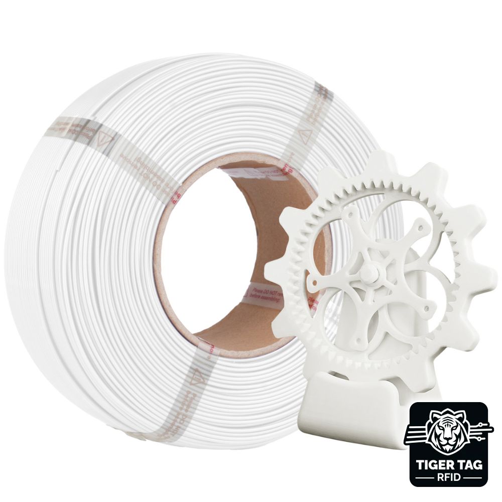 Atome3D.com - Jamg He - ABS - Blanc (White) - 1,75 mm - 1 kg - Refill ...