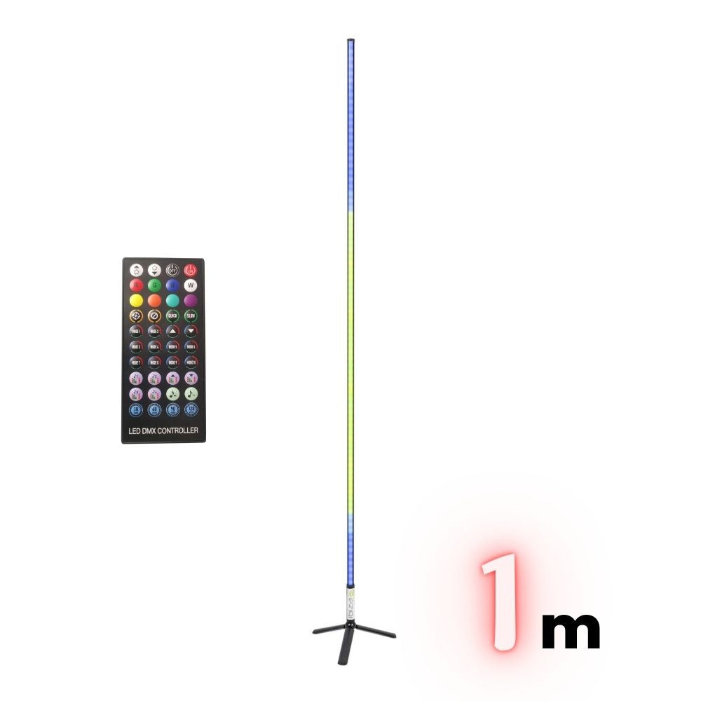 Atome3D.com - Lotronic Tube Lumineux sur Pied | RGB - 1 m