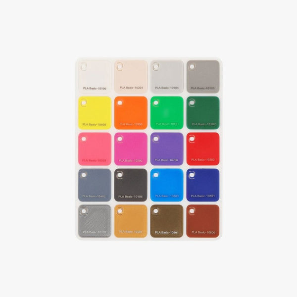 Atome3D.com - Nuancier de filament Bambu Lab - Nouveau (Bambu Filament ...