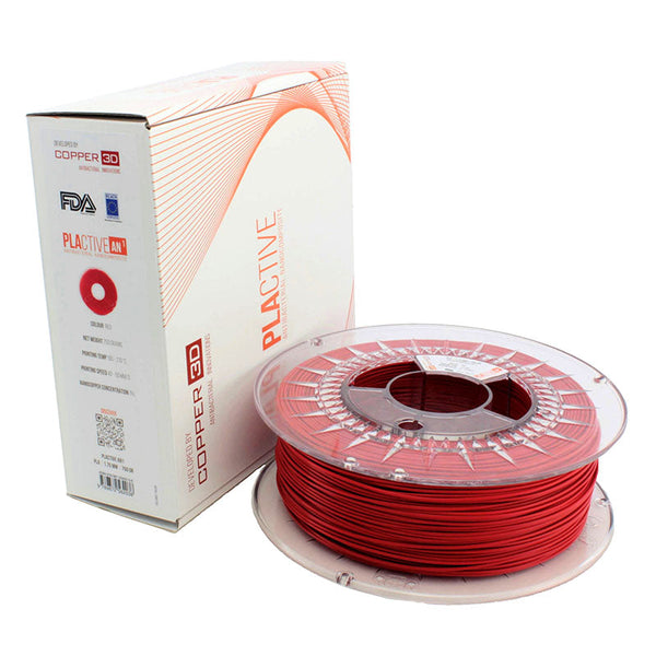 Atome3D.com - Copper3D - PLActive - Rouge (Red) - 1.75mm - 750 g