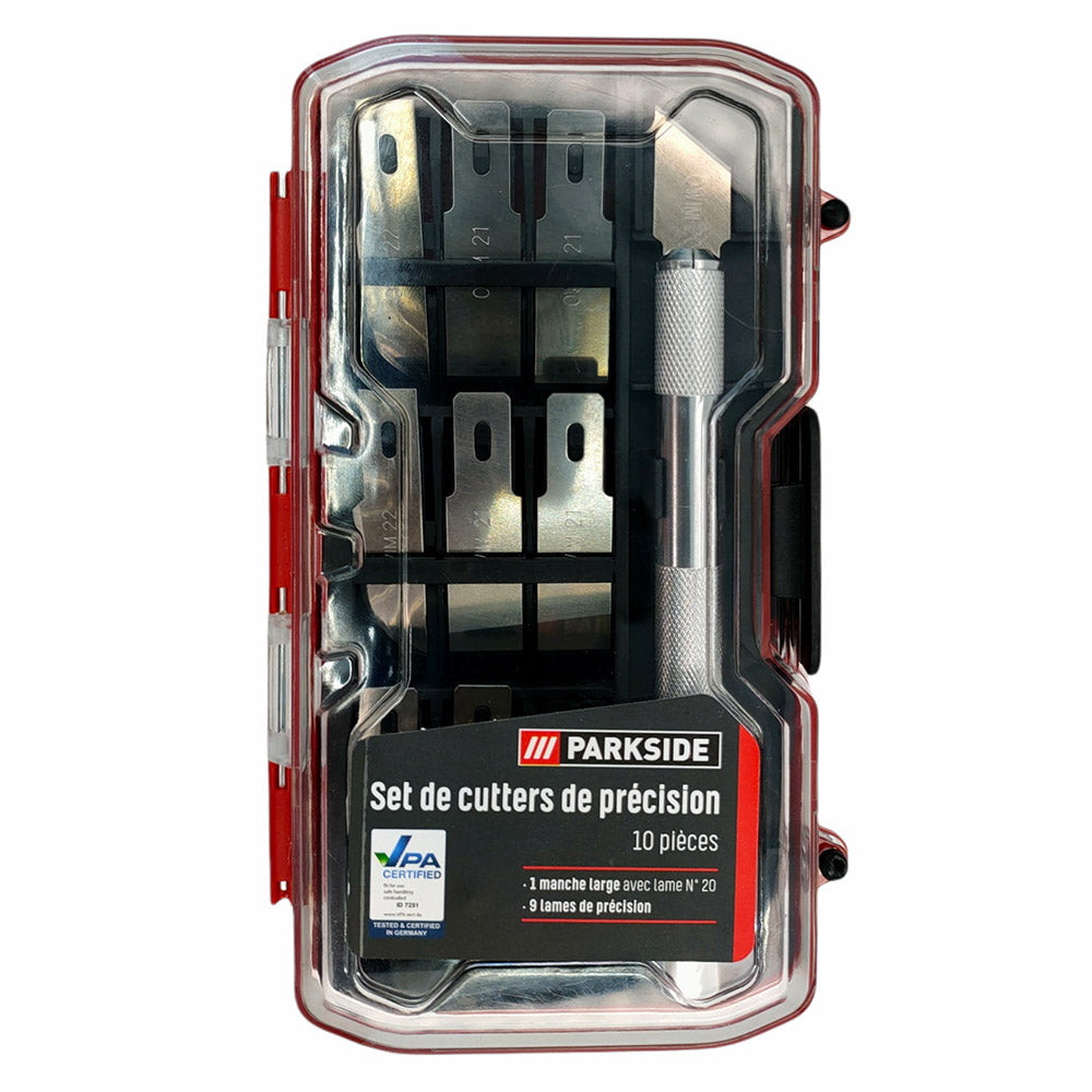 Atome3D.com - ParkSide - Set de cutters de précision (10 pièces) | Atome3D