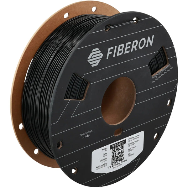 Atome3D.com - Polymaker - Fiberon PETG-ESD - Noir (Black) - 1,75 mm - 1 kg