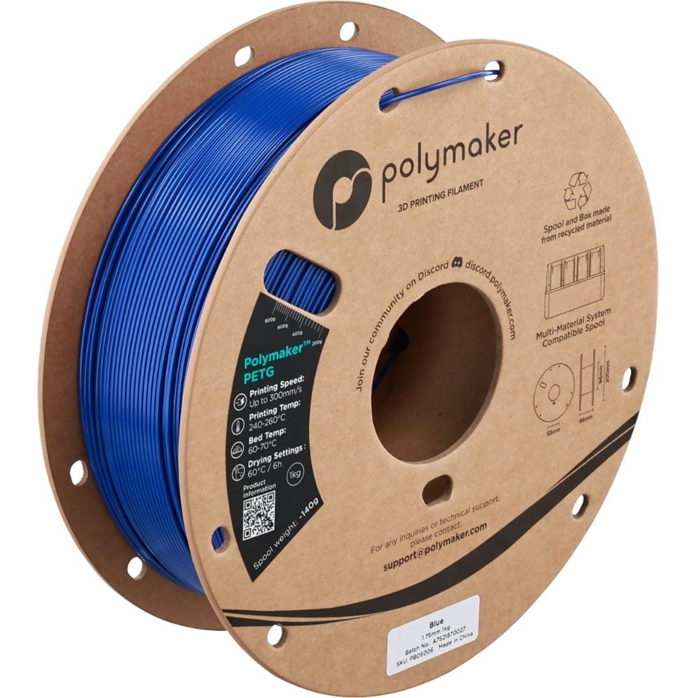 Atome3D.com - Polymaker - PETG - Bleu (Blue) - 1.75 mm - 1 kg