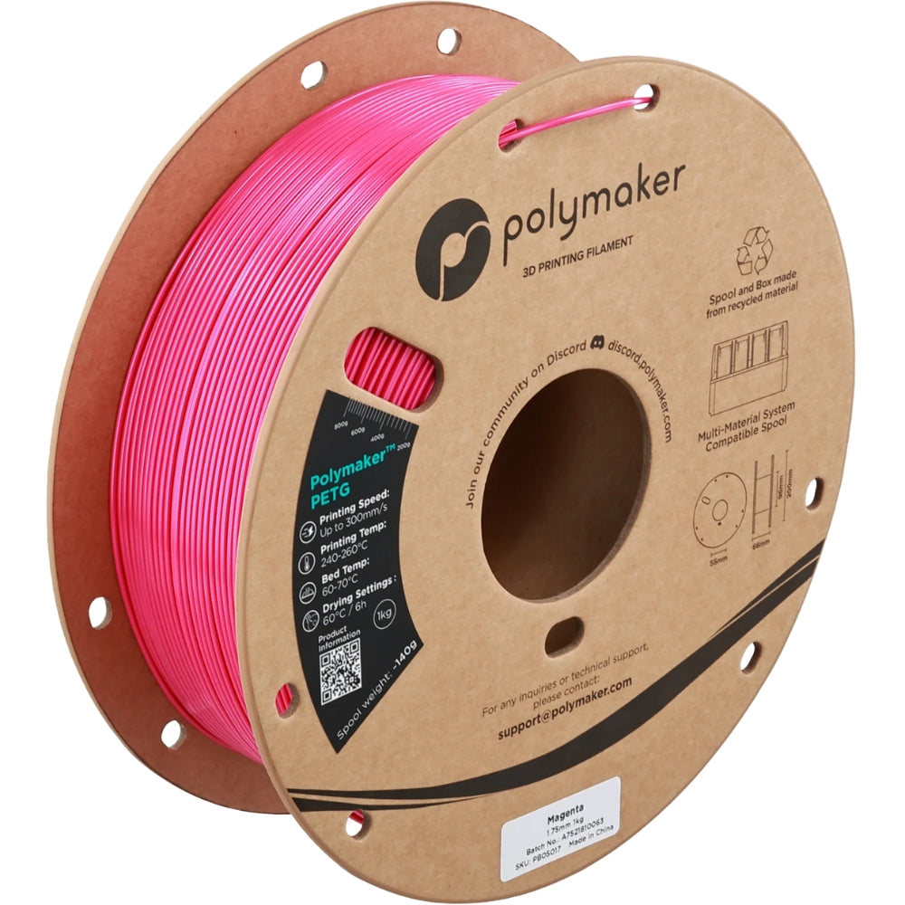 Atome3D.com - Polymaker - PETG - Magenta - 1.75 mm - 1 kg