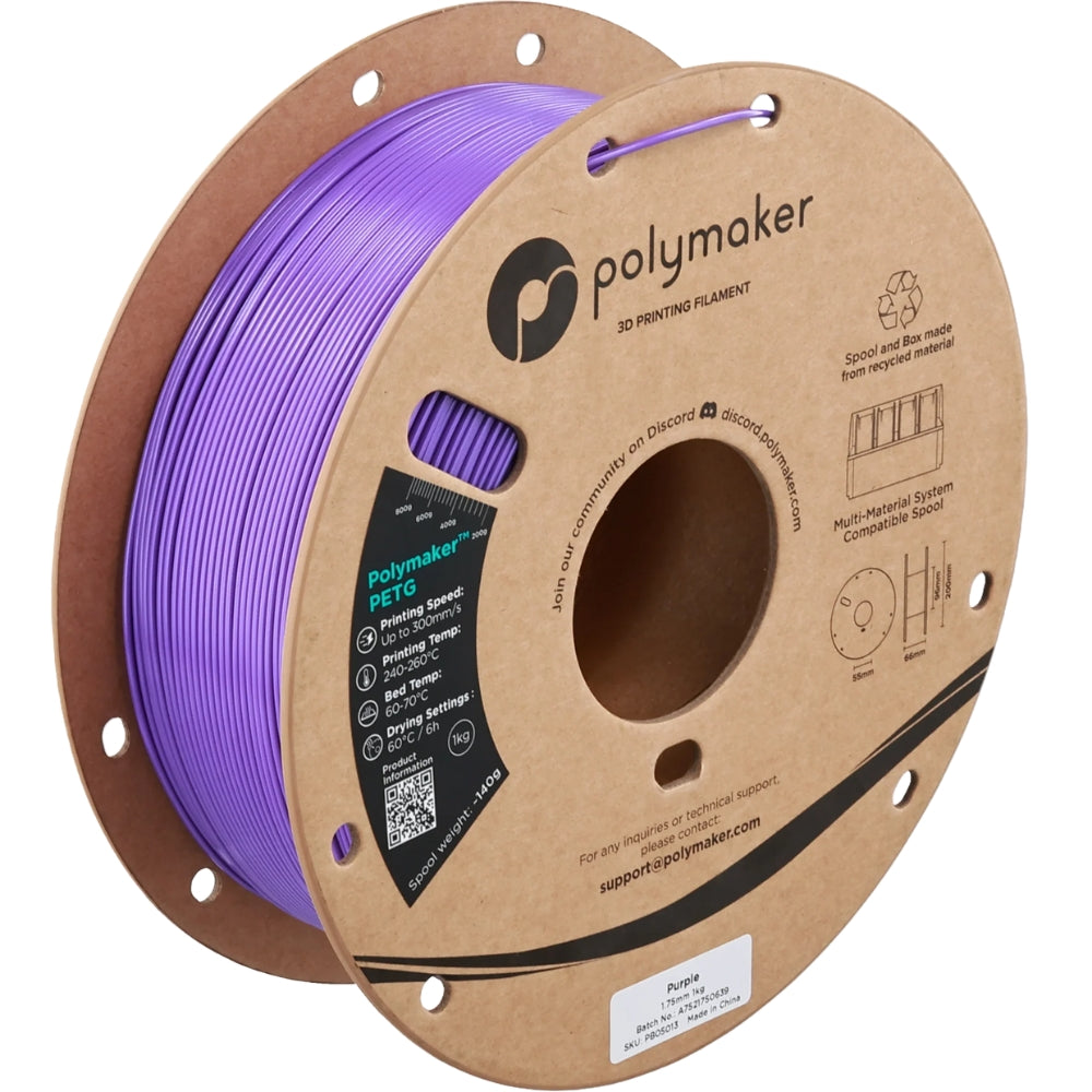 Atome3D.com - Polymaker - PETG - Violet (Purple) - 1.75 mm - 1 kg