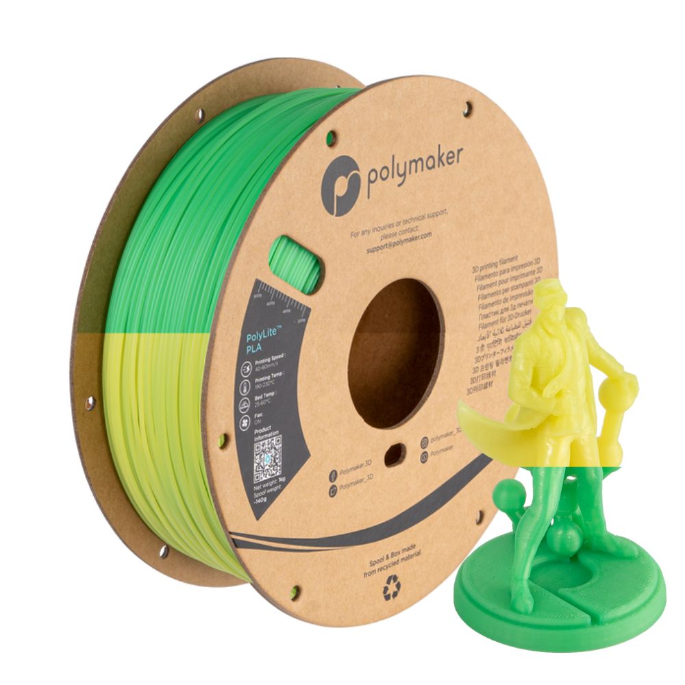 Atome3D.com - Polymaker - PolyLite PLA Temperature Color Changing ...