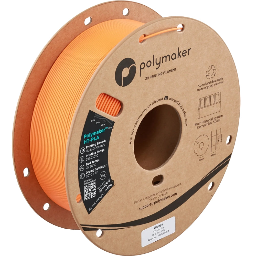 Atome3D.com - Polymaker - HT-PLA - Orange - 1,75 mm - 1 kg