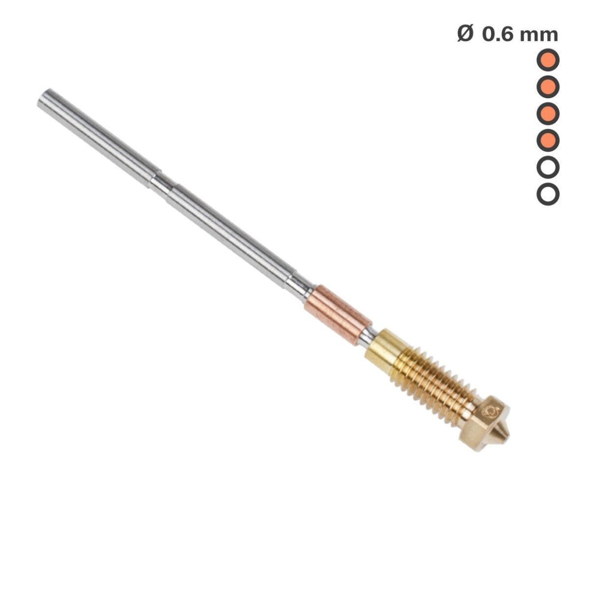 Atome3D.com - Prusa - Buse Laiton CHT (Nozzle Brass CHT) - 0,6 mm