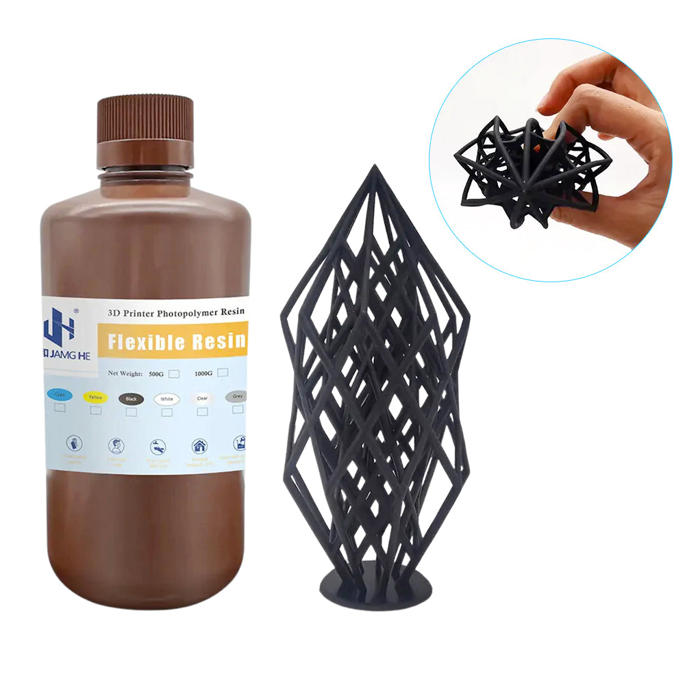 Atome3D.com - Jamg He - Résine Flexible (Flexible Resin) - Noir (Black ...