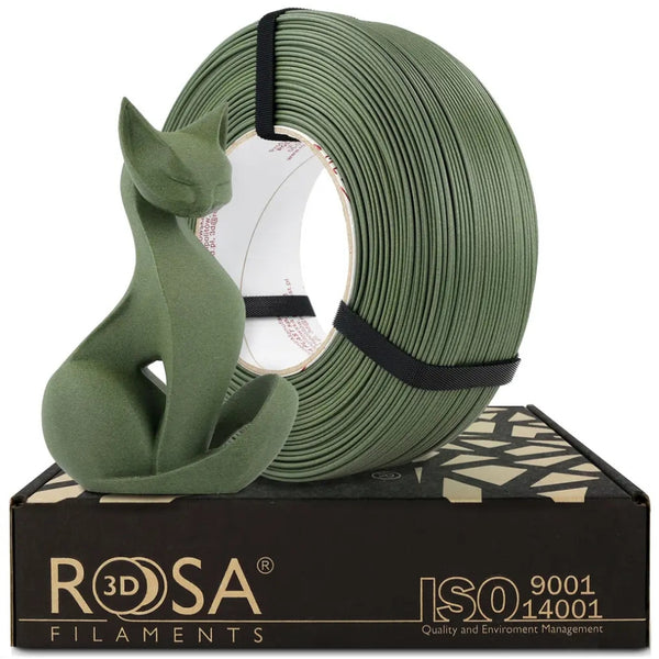 Atome3D.com - Rosa3D - PLA-CF - Vert Olive Mat (Matt Olive Green) - 1 ...