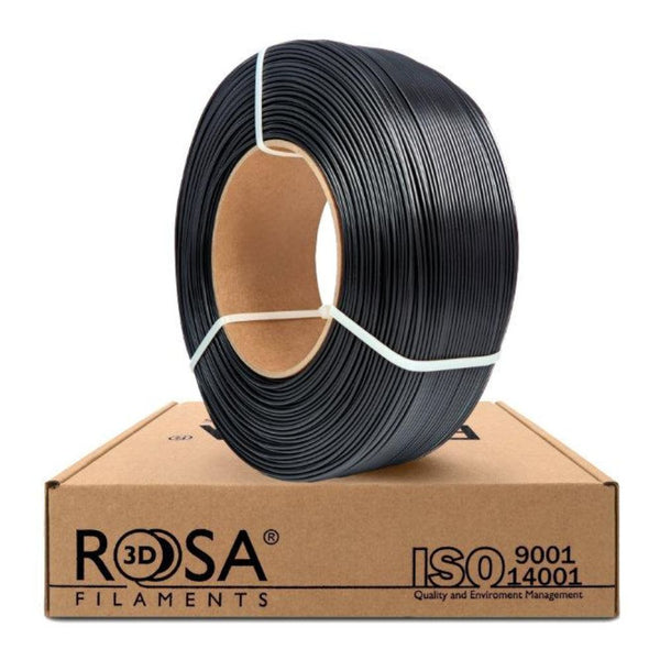 Atome3D.com - Rosa3D - PCTG+10CF - Noir (Black) - 1,75 mm - 1 kg Refill