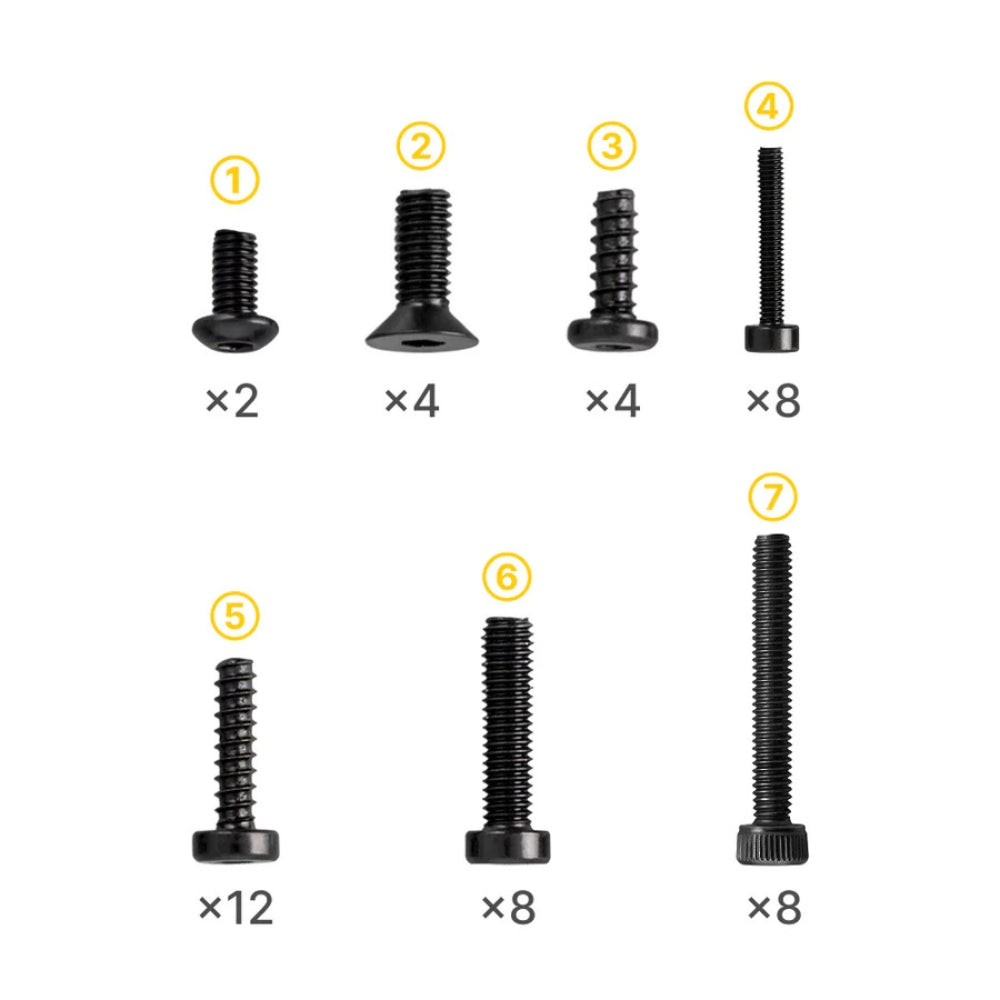 Atome3D.com - Snapmaker - U1 - Jeu de Vis (Screw Set)