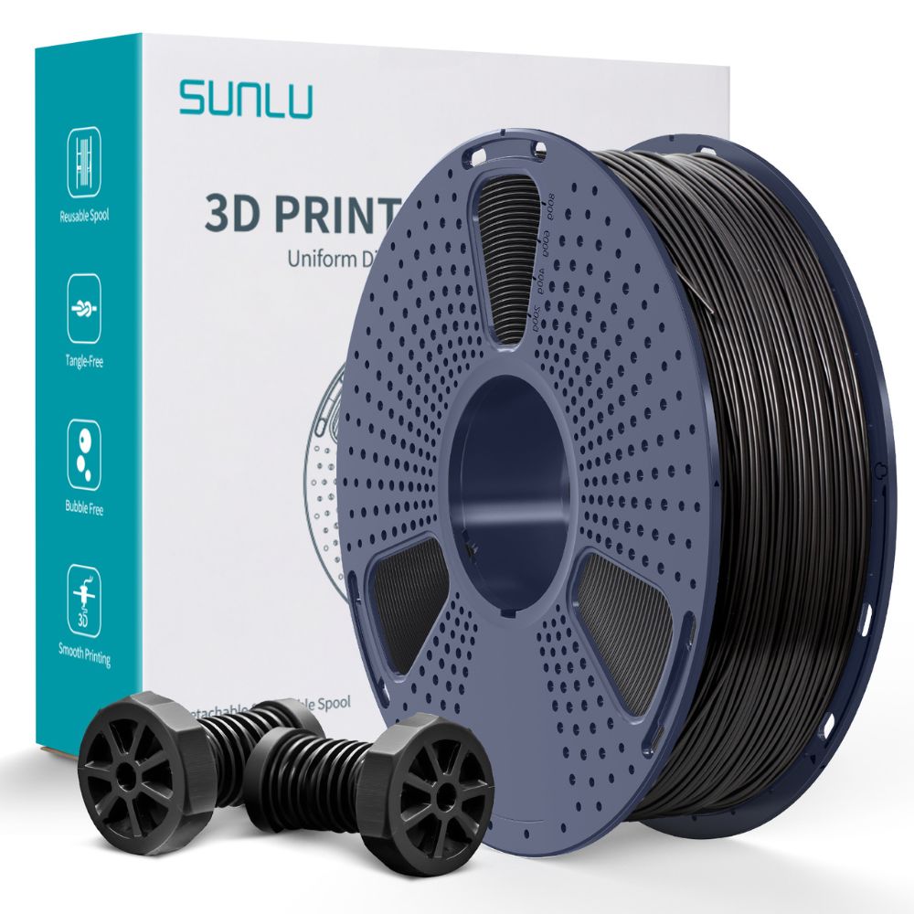 Atome3D.com - Sunlu - ABS - Noir (Black) - 1,75 mm - 1 kg