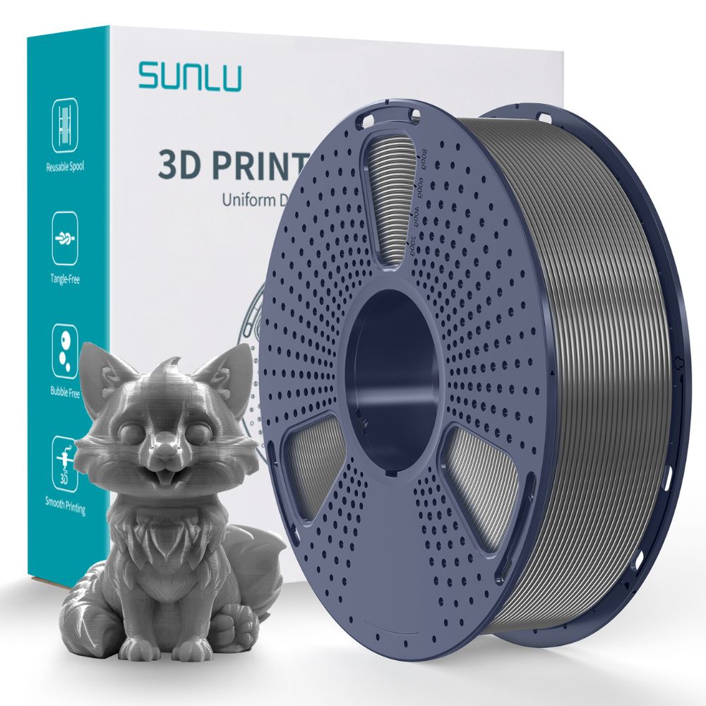 Atome3D.com - Sunlu - PETG - Gris (Grey) - 1,75 mm - 1 kg