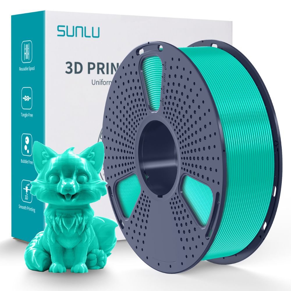 Atome3D.com - Sunlu - PETG - Vert Menthe (Mint Green) - 1,75 mm - 1 kg