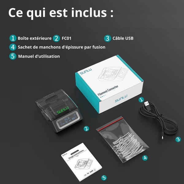 Atome3D.com - Sunlu Filament Connector FC01 ( Fusion Splicer )