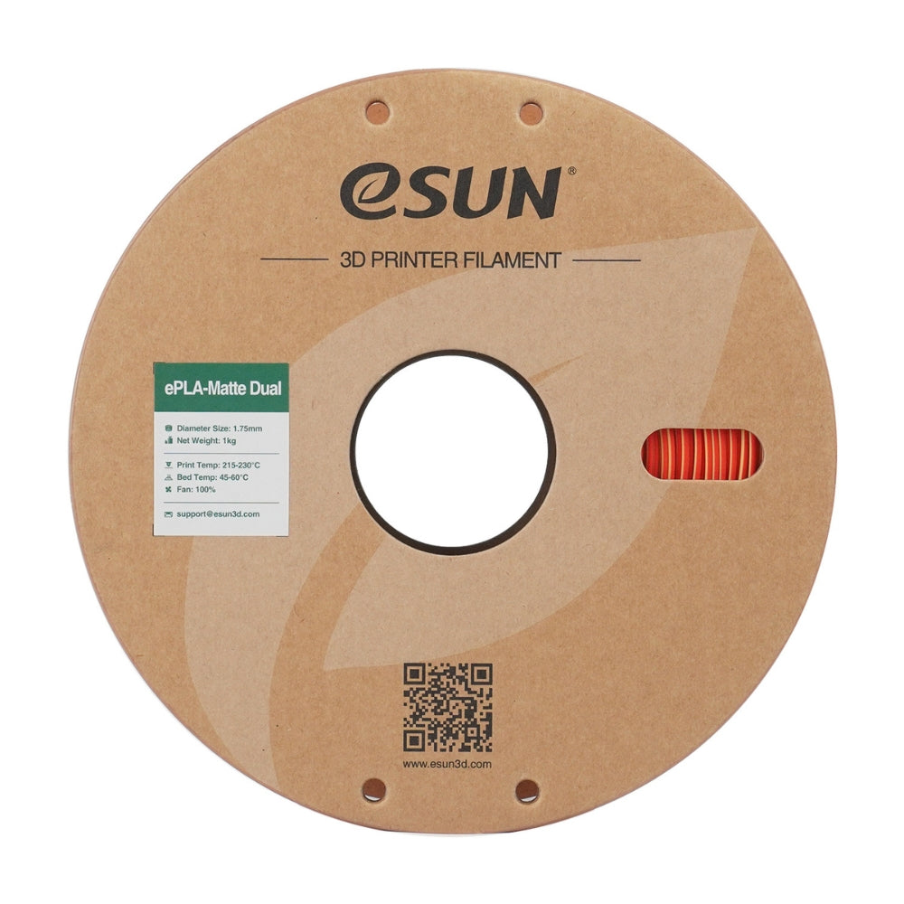 Atome3D.com - eSun - ePLA Matte - Dual colors - Rouge Jaune (Red Yellow ...