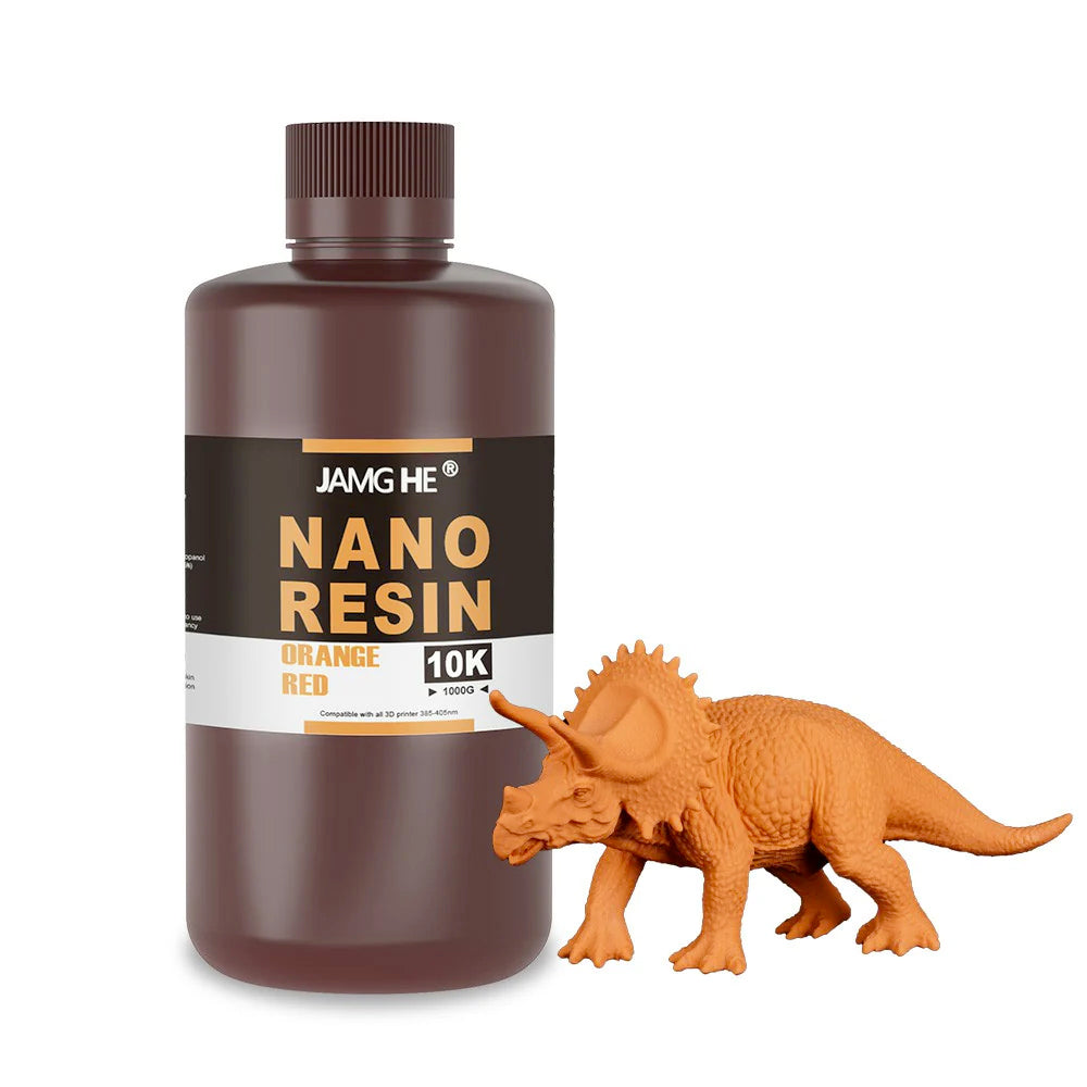 Atome3D.com - Jamg He - Résine 10K Nano - Orange Rouge (Orange Red) - 1 kg